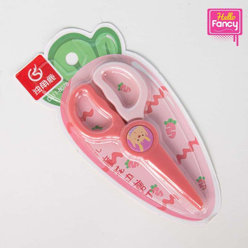 Jual Gunting Kertas Gerigi Kids Scissor / Gunting Kertas Anak DJ11-8078 ...