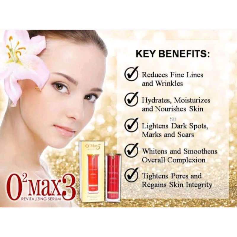 Jual Serum Oksigen O2Max3 ORIGINAL 100% ASLI Rf3world Firmax3 di Seller ...
