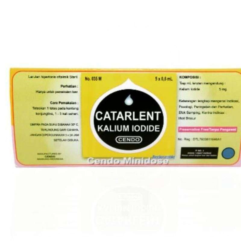 Promo Cendo Catarlent Minidose 5x0.6 ml Tetes Mata Diskon 2% di Seller ...