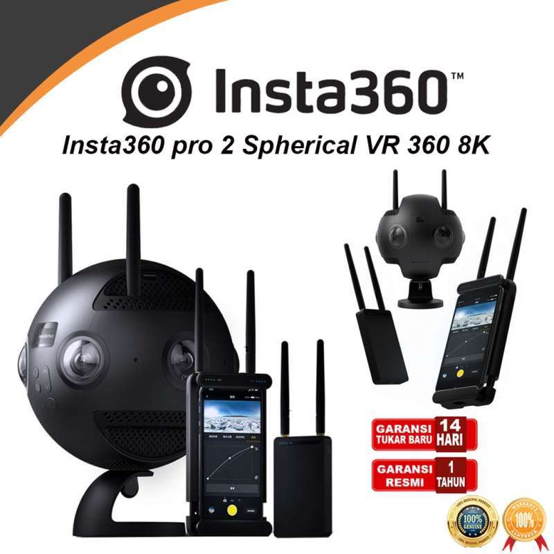 Jual Insta360 Pro 2 Spherical VR INSTA 360 8K Camera with FarSight MARK II di Seller DG PRO ...