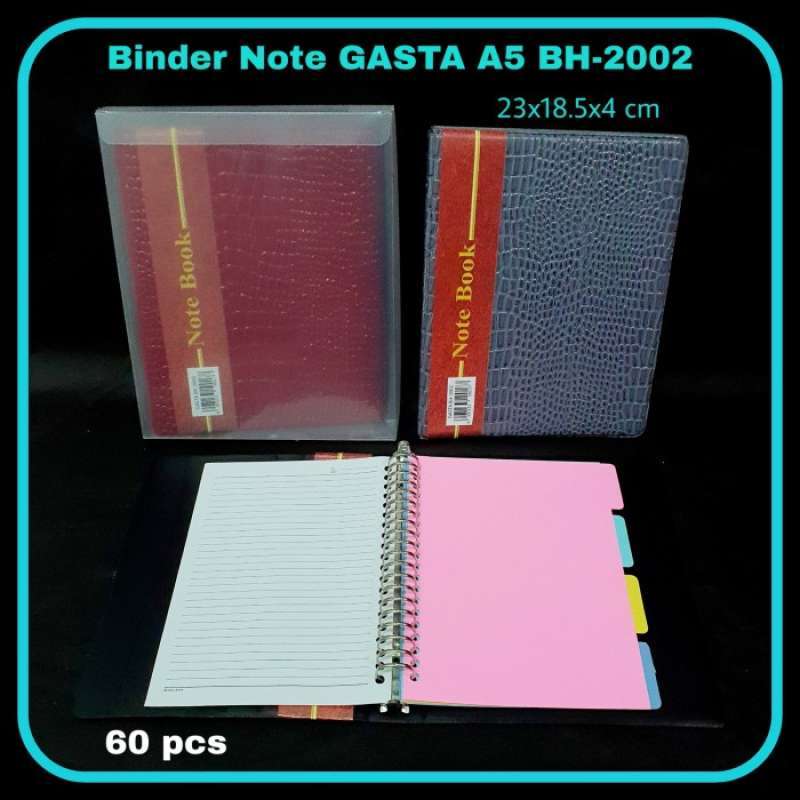 Jual SOS Binder Note Lux GASTA BH-2002 / Buku Ring / Bindernote / Buku ...
