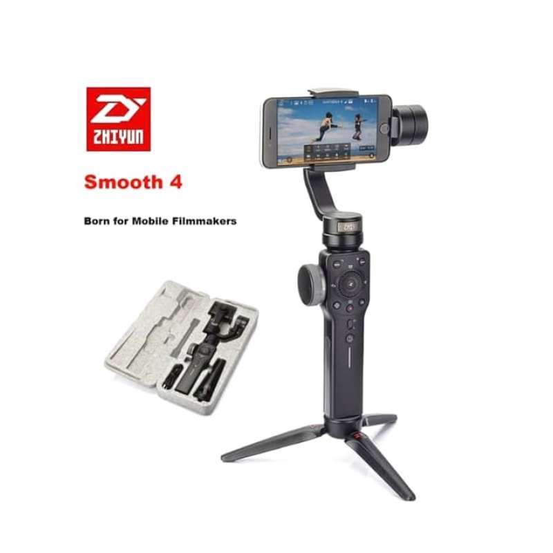 Jual Jual Zhiyun Smooth 4 Gimbal 3-Axis Smartphone Stabilizer - White Edition - Standar Box di ...
