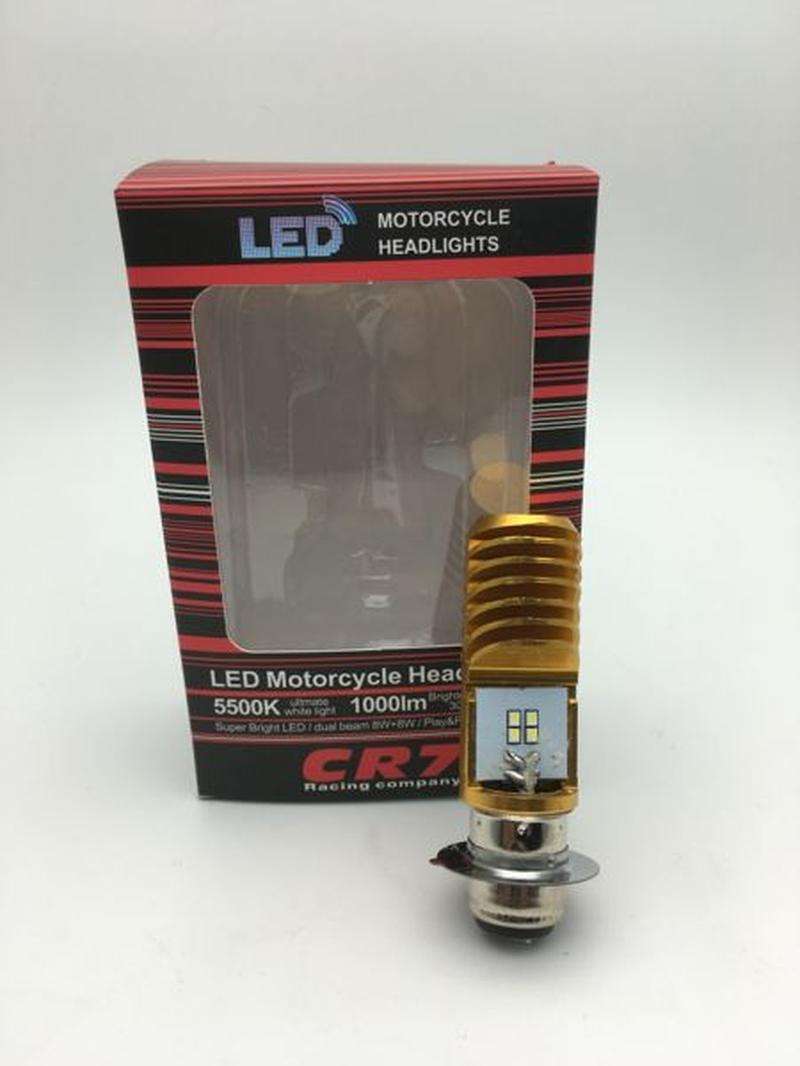 Jual Cr7 Headlight Lampu Depan Motor 8 Mata Led Ac Dc Di Seller ...
