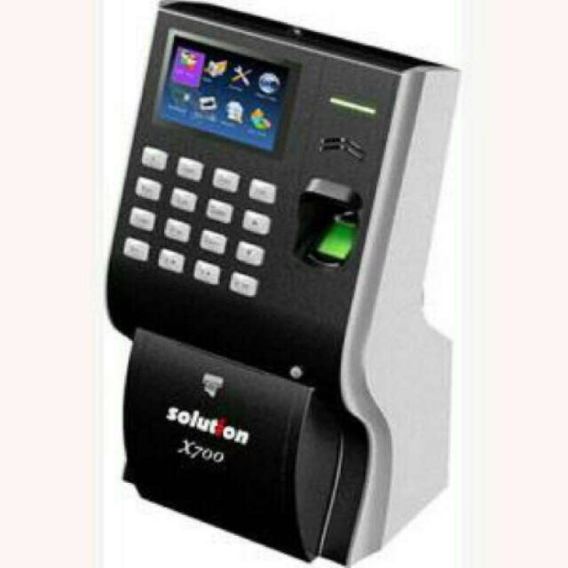 Jual Mesin Absensi Fingerprint Solution X700 + Thermal Printer Di ...