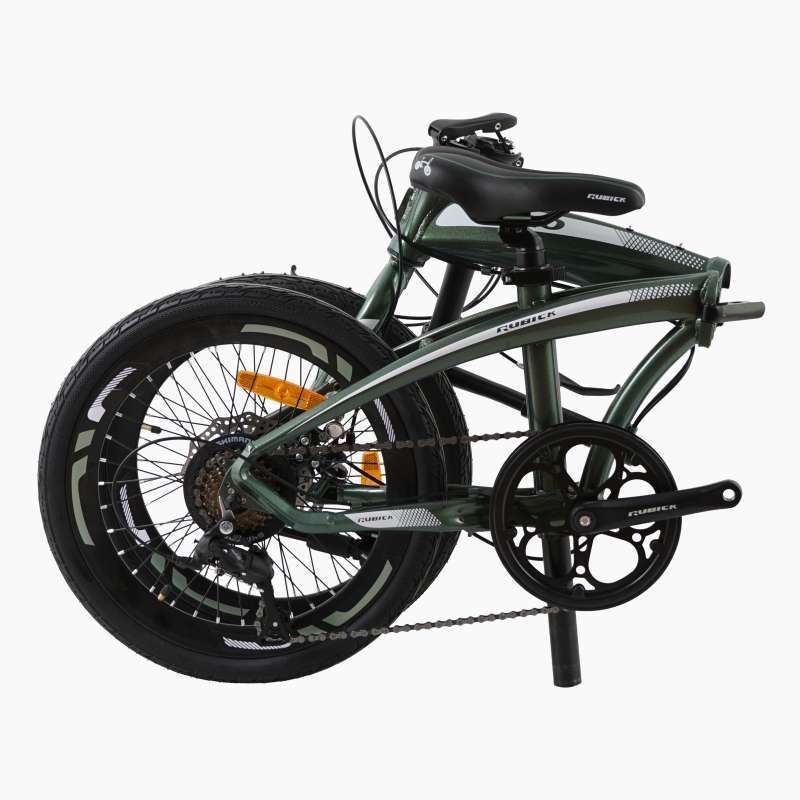 Promo Sepeda Lipat Folding Bike Rubick Gyro 20-08sp Green Diskon 10% Di ...
