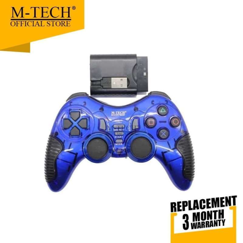 Jual M-tech Original Gamepad Joystick Wireless 3 In 1 Pc Laptop Ps2 Ps3 ...