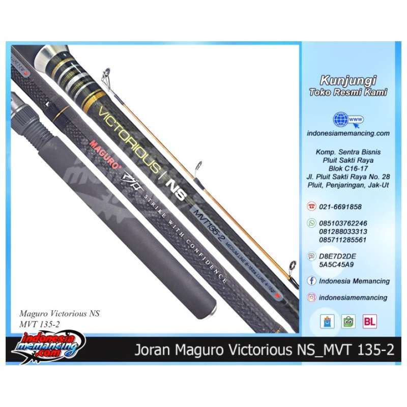 Jual Jual Joran Spinning Maguro Victorious Ns Panjang 135 di Seller Cipta Narada - Wijaya Kusuma ...