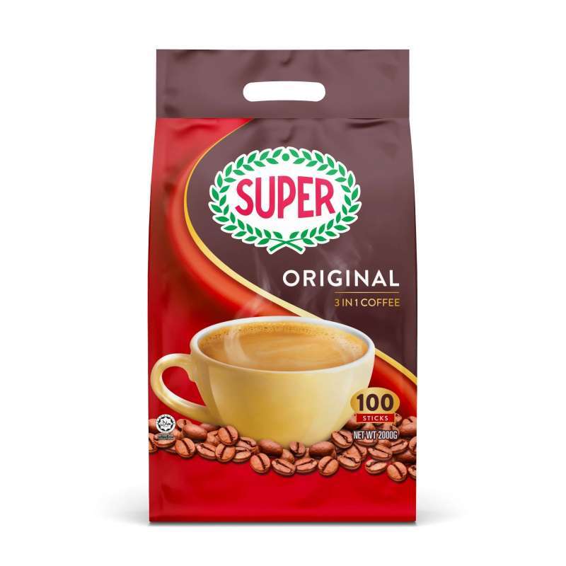 Jual Super 3 In 1 Coffee Original 100sx20g Di Seller Bisquitto Shop ...