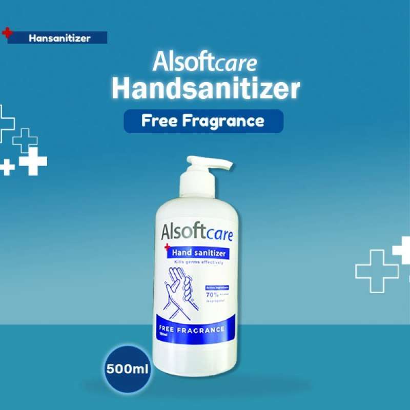 Jual Alsoft Care Hand Sanitizer Spray 500 Ml - Free Fragrance Di Seller ...