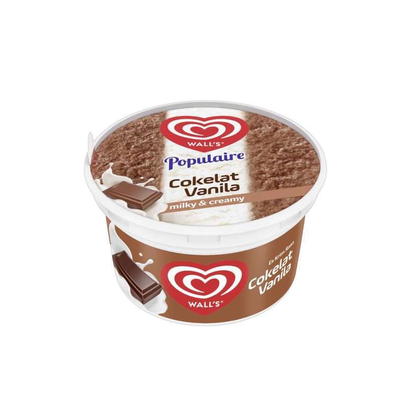 Jual Semarang - WALL'S Populaire Cokelat dan Vanila Es Krim [90 mL] di ...