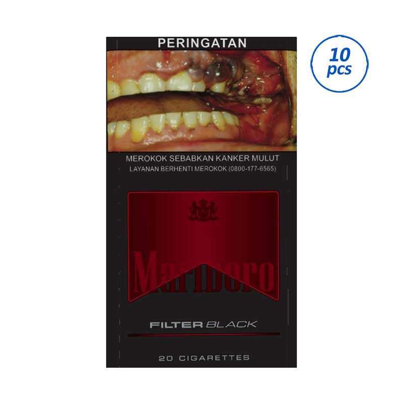 Jual MARLBORO Filter Black Rokok [20 Batang/ 10 pcs] di Seller Abdullah ...