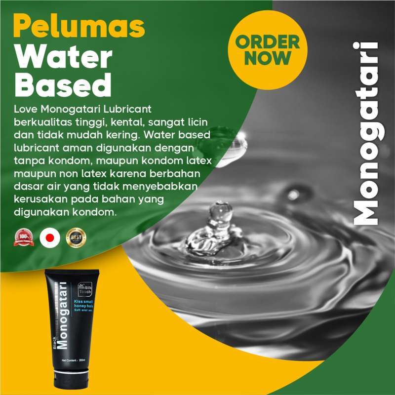 Jual Black Monogatari Premium Lubricant - Original Made In Japan Di ...