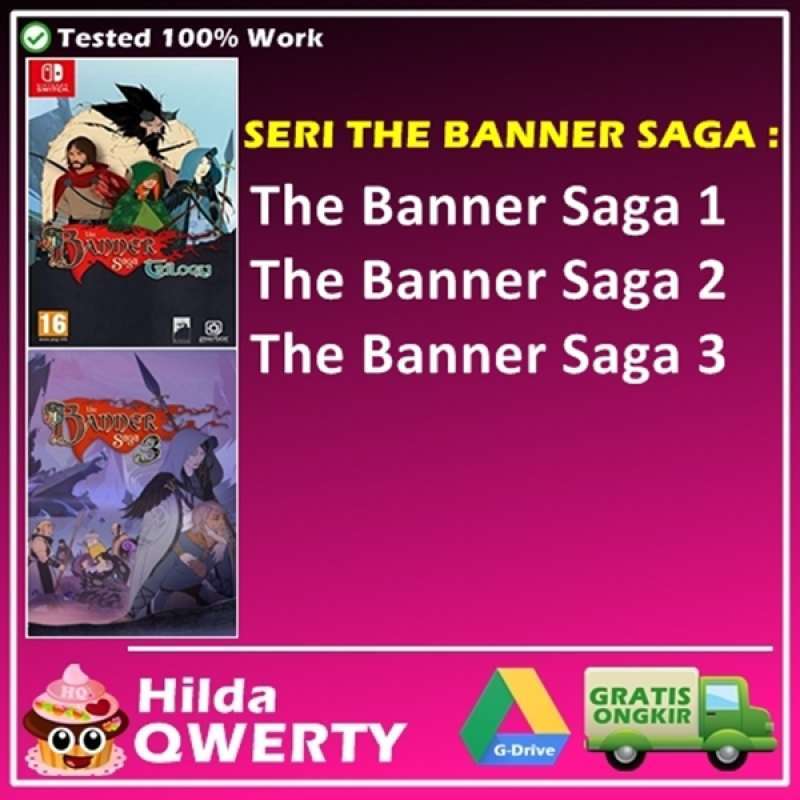 Jual The Banner Saga Game Paket Lengkap SEMUA SERI untuk PC Laptop di Seller Hilda Qwerty ...
