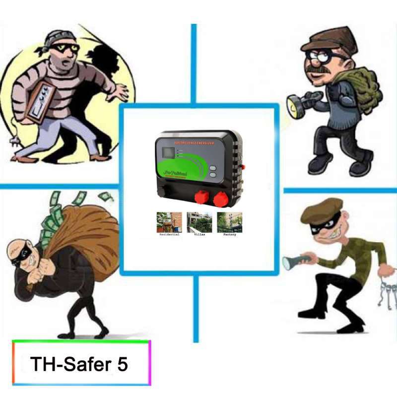 Jual Pagar Listrik Kejut perumahan TH SAFER 5 pemancar arus listrik ...