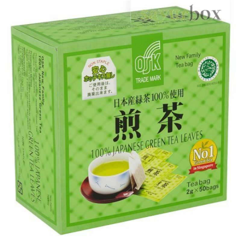 Jual OSK Ocha Jepang Green Tea Isi 50 Sachet x 2 gram Sayurbox - JKT di Seller Sayurbox Official ...