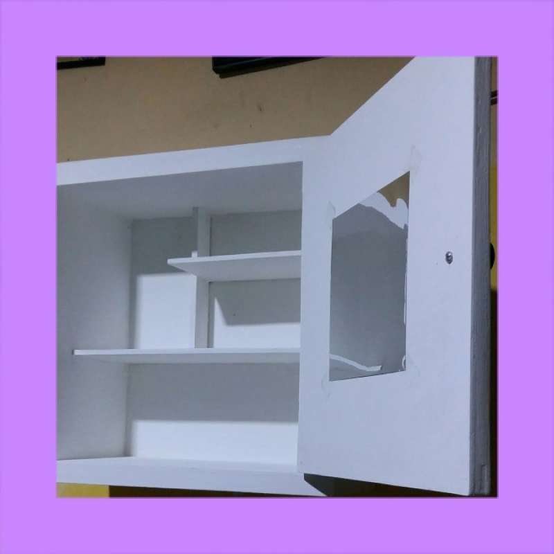 Promo Rak Dinding Rrak Kosmetik Kotak Obat Serbaguna - Krem Diskon 4% ...