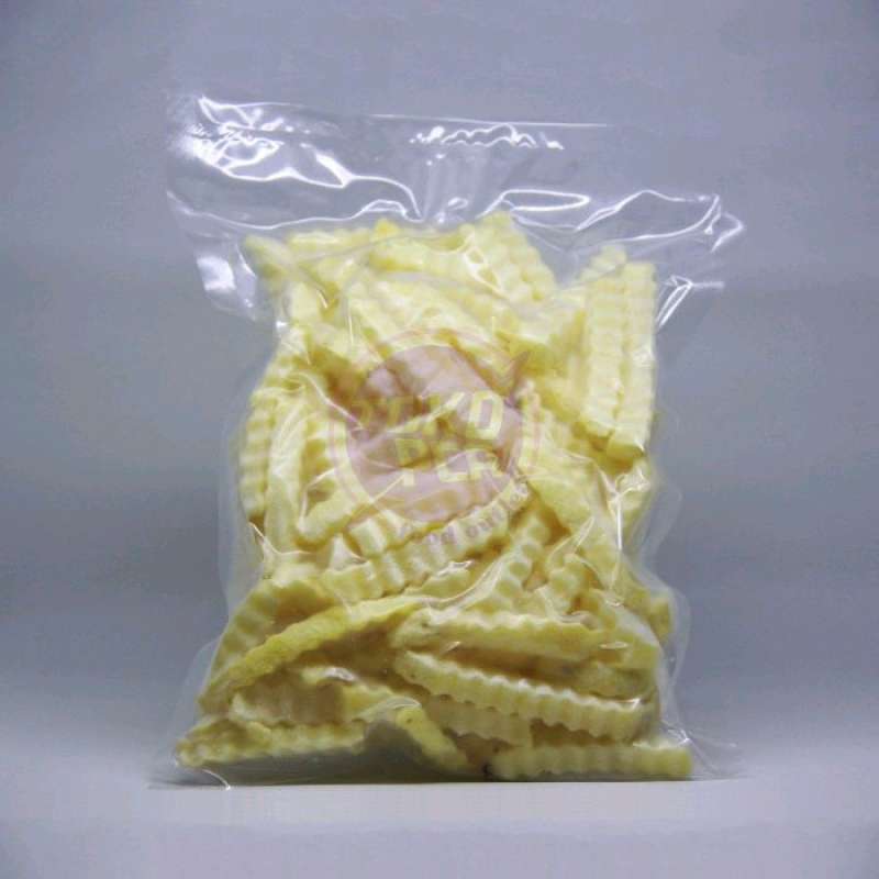Jual Kentang Goreng Potong Crinkle [500 gr] French Fries Crinkle Cut di ...
