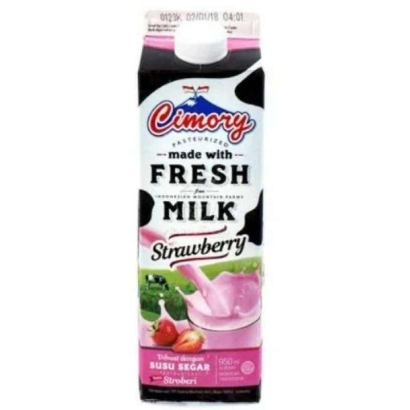 Jual Cimory Uht Milk Strawberry [1000 Ml] Di Seller Farmers Market ...