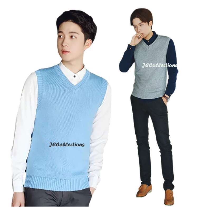 Jual Rompi Pria Rajut Iyan / Vest Rompi Rajut Pria - JCCollections di ...