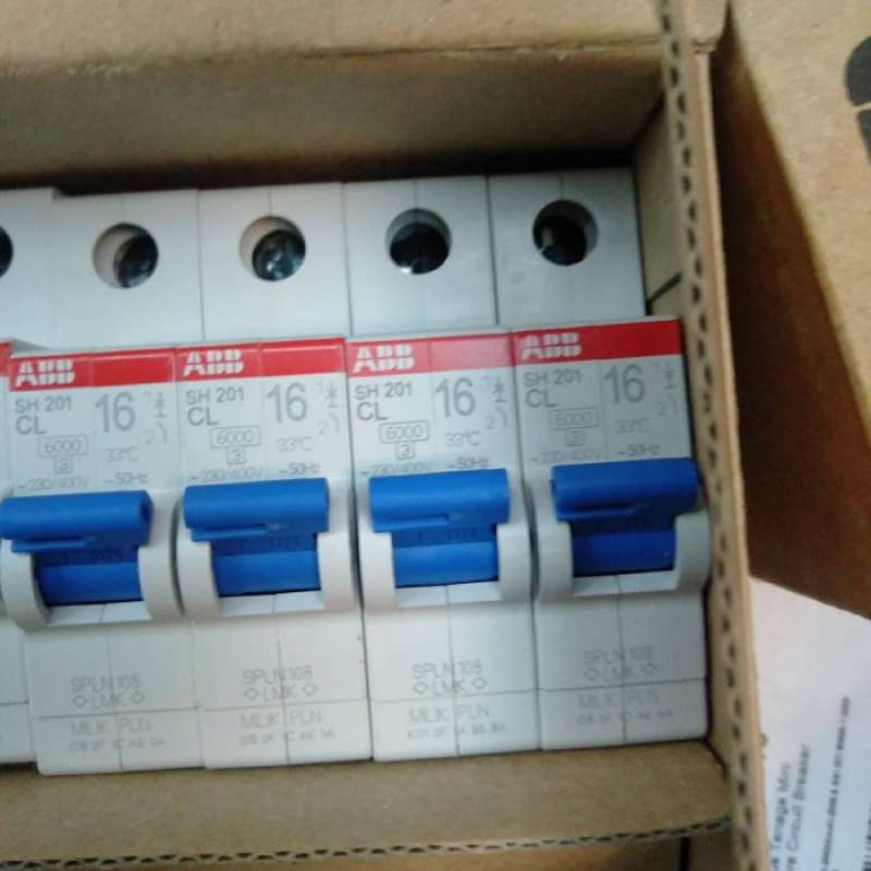 Jual Mcb Pln 1Phase 16A ABB di Seller Berkah Sejahtera Abadi - | Blibli