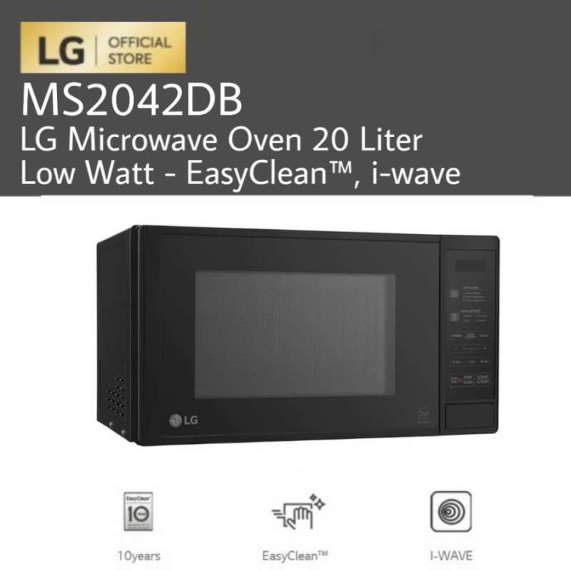 Jual LG MS2042DB Microwave Oven [20 L/EasyClean/Coating Rounded Corner ...