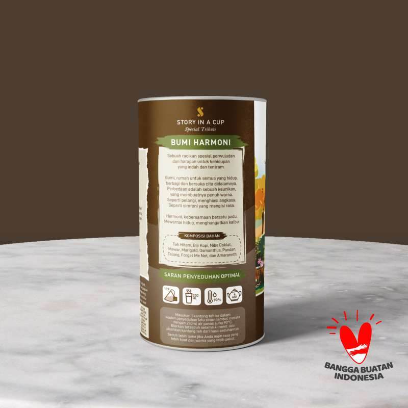 Jual Artisan Tea | Bumi Harmoni | Canister T-bag | Teh Premium | Black ...
