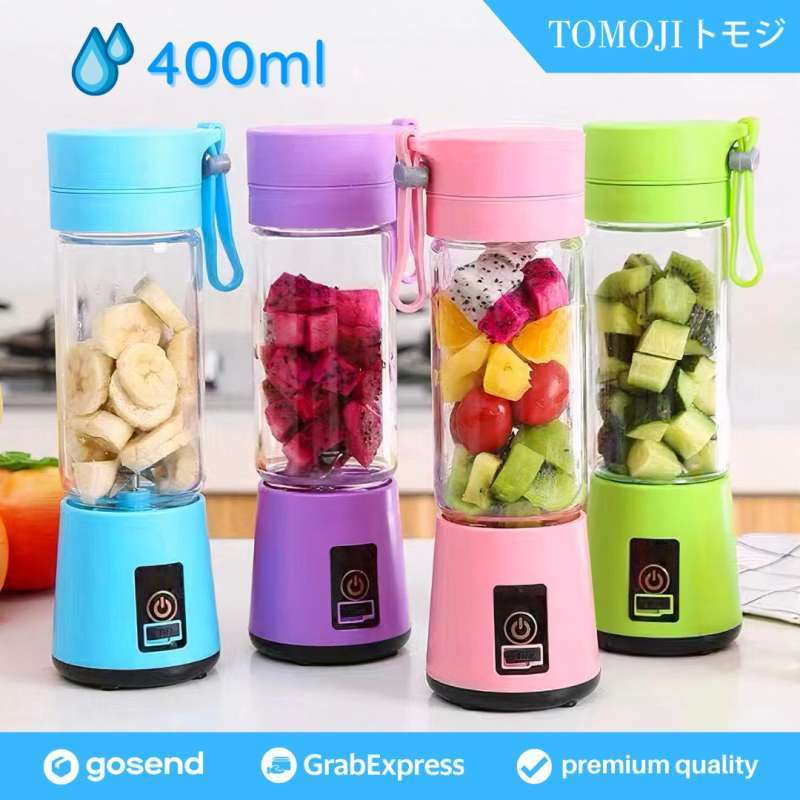 Promo Tomoji Portable Blender - Blender Mini Minuman - Blender Gelas ...