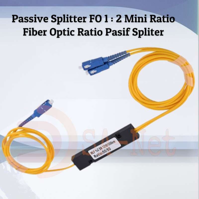Jual Pasif Splitter Passive Spliter Coupler Fiber Optic Kable Splitter ...