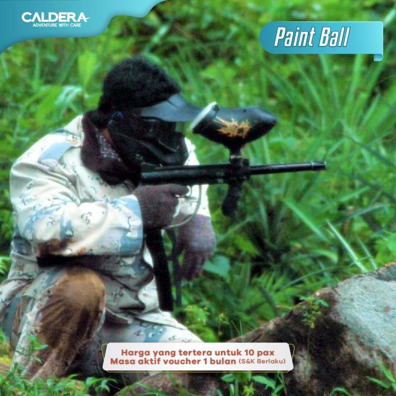 Promo Tiket Paintball Game - Caldera Adventure Diskon 8% Di Seller ...