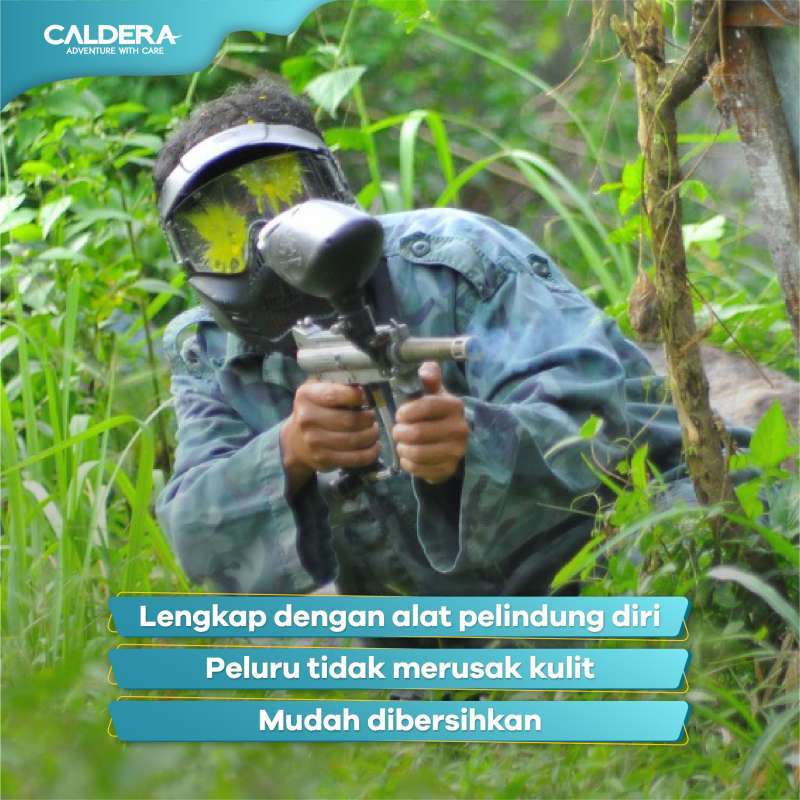 Promo Tiket Paintball Game - Caldera Adventure Diskon 8% Di Seller ...