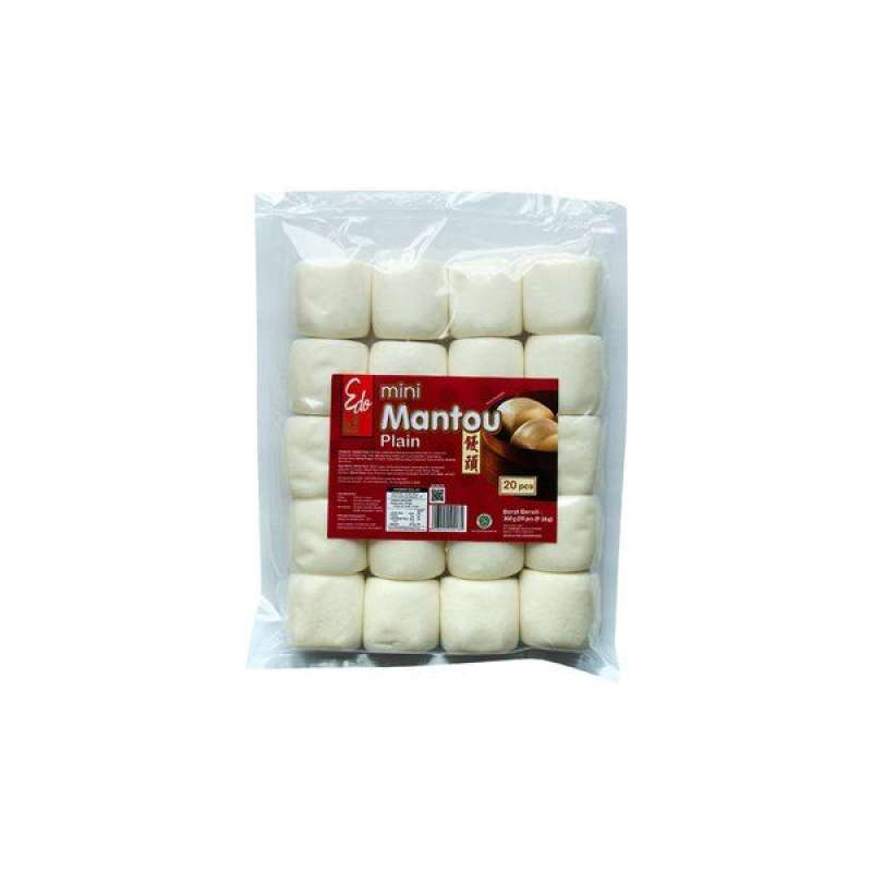 Promo Edo Mini Mantou Plain [360 g] Diskon 12% di Seller Sukanda Frozen ...