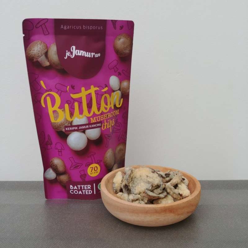 Jual JEJAMURAN / Keripik Jamur / Oleh-Oleh Khas Jogja / Snack Cemilan ...
