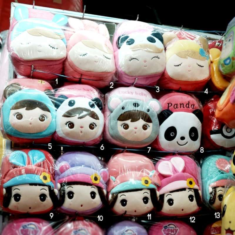 Jual tas ransel boneka metoo pretty panda angela korean impor 25cm ...