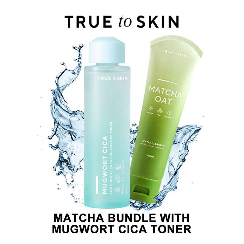 Jual True To Skin Matcha Bundle With Mugwort Series Antioxidant Anti ...