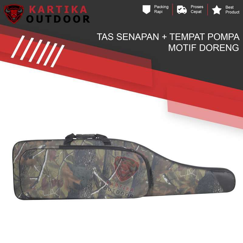 Jual Tas Senapan + Tempat Pompa Pcp Motif Doreng Aksesoris Senapan ...