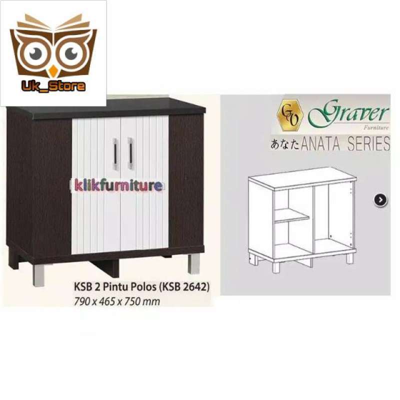 Promo KITCHEN SET 2 PINTU BAWAH KITCHEN SET RAK PIRING LEMARI LEMARI ...
