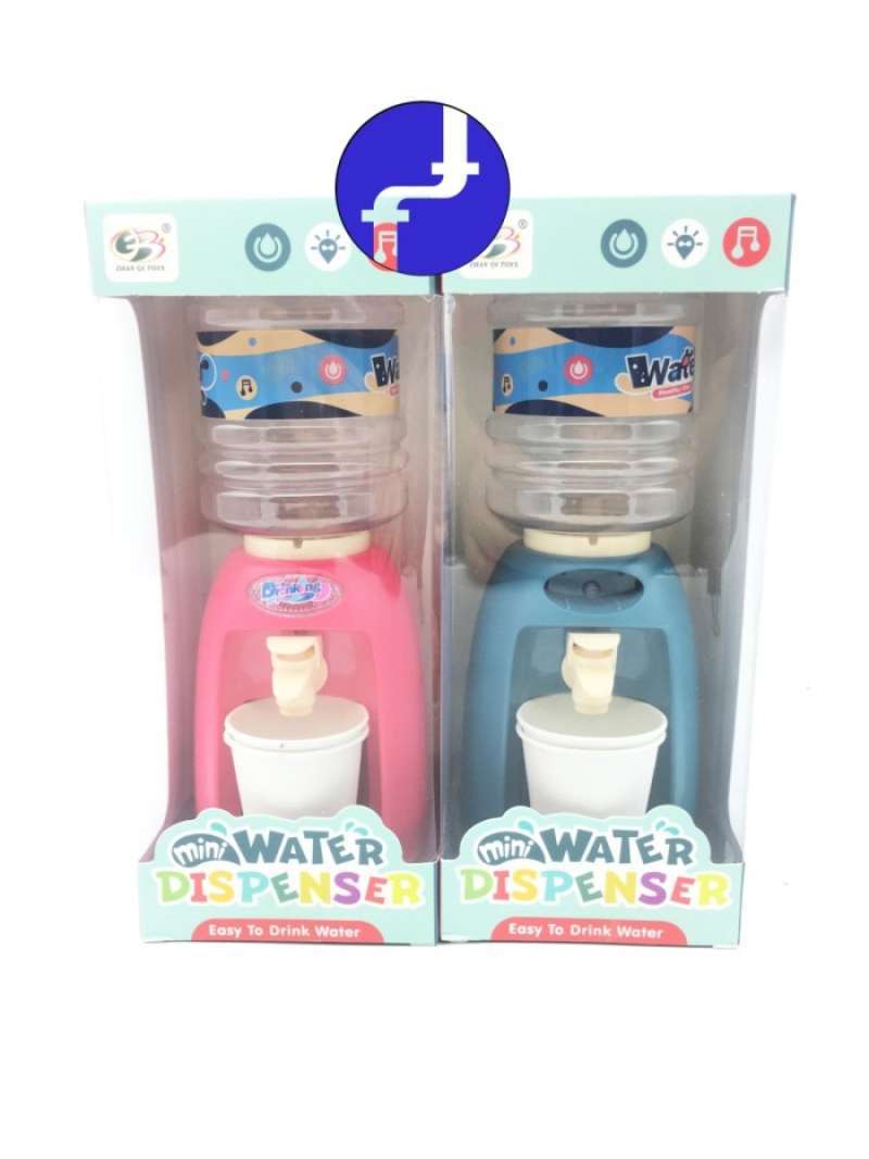 Jual MAINAN ANAK MINI WATER DISPENSER MINUMAN GALON AIR MINUM MINERAL ...