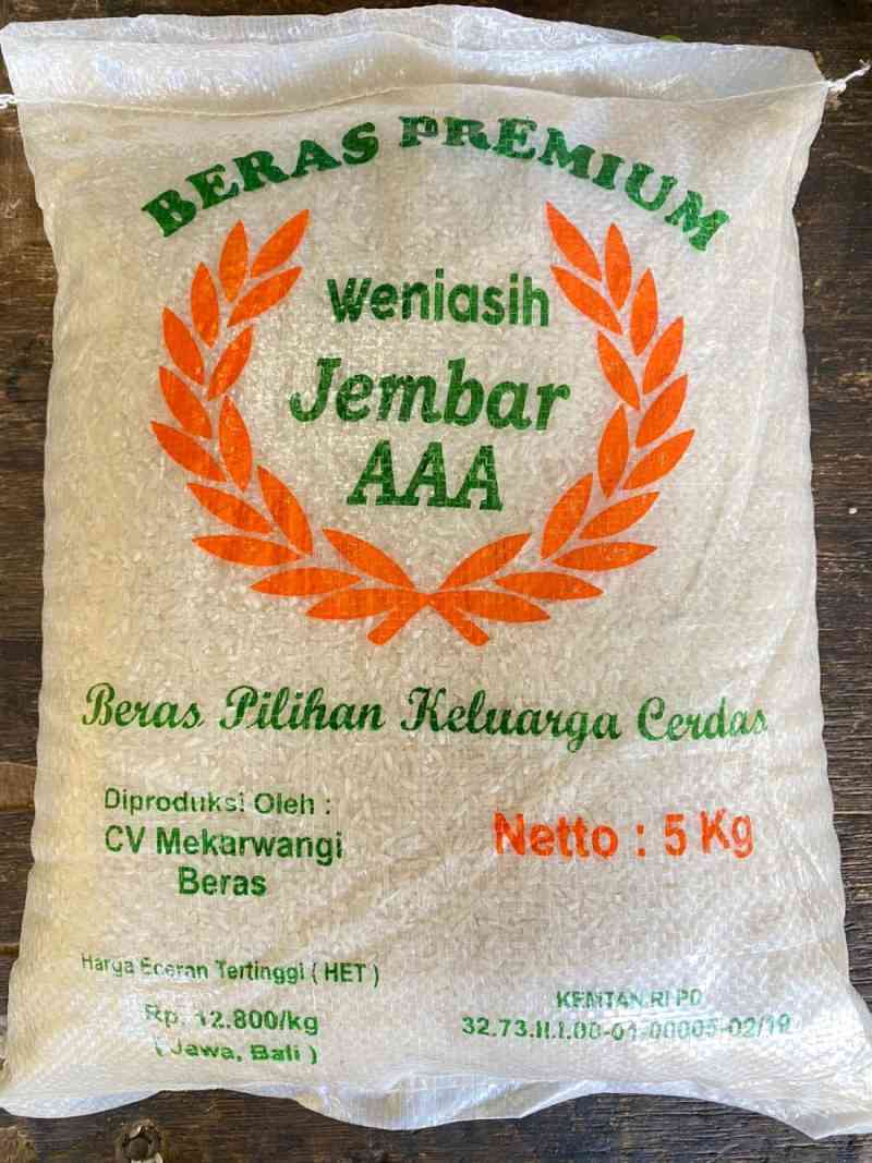 Promo BERAS EKONOMIS ASAL SRAGEN 5 KG Diskon 5% di Seller Mekar Wangi ...