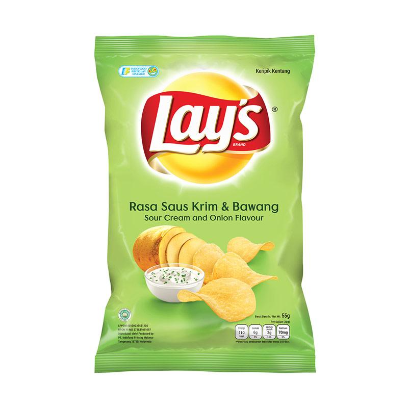Jual Lays Medium Mix Pack Snack [55 G/ 4 Pcs] Di Seller Indofood Snack Time Official Store ...