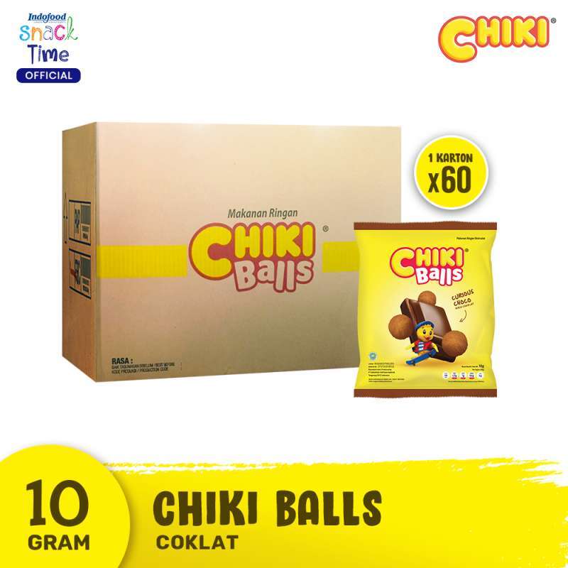 Jual Chiki Ball Coklat Snack [60 Pcs/10 G] Di Seller Indofood Snack ...