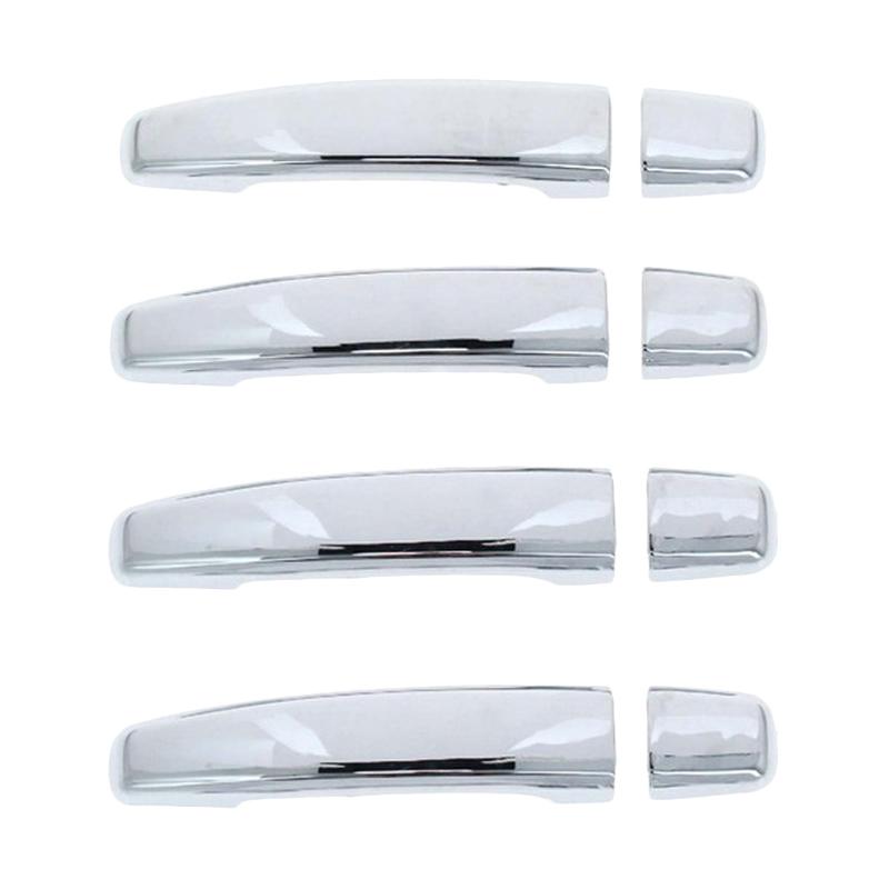 Jual JSL Set Cover Handle Pintu Mobil Wuling Confero S - Chrome [4 pcs ...