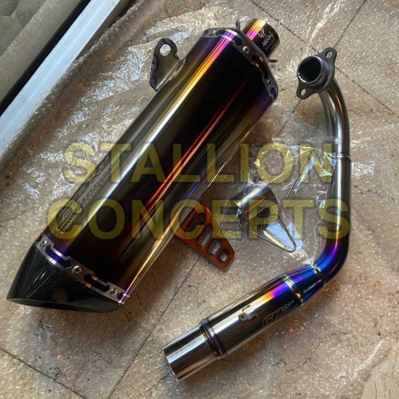 Jual Full Titanium GP RACING Full System Exhaust Yamaha XMax di Seller ...