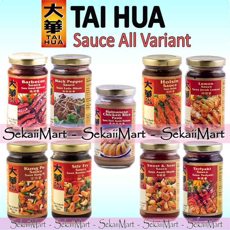 Jual Tai Hua Saus Bumbu Lengkap Jar 150ml - Taihua Sauce All Variant Da ...