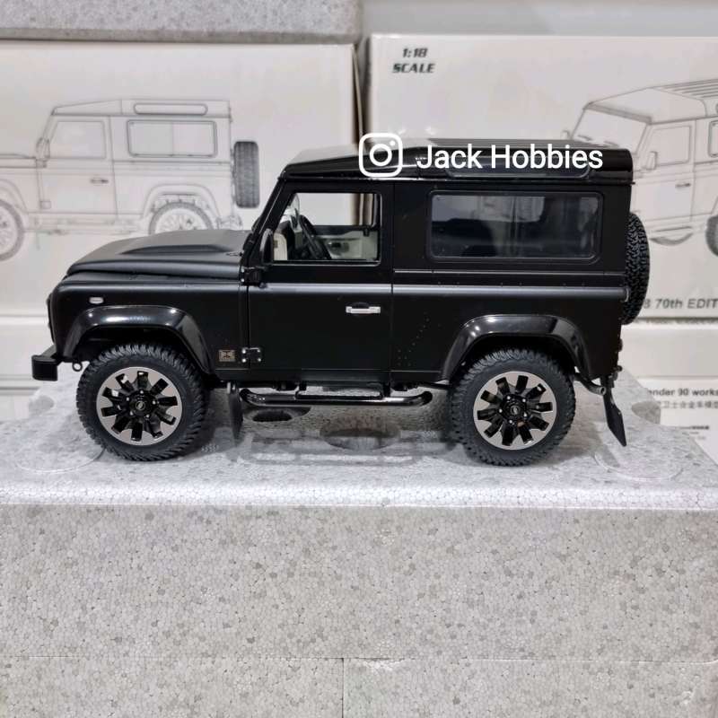 Jual Diecast Land Rover Defender 90 Works V8 70th Edition by LCD Models ...