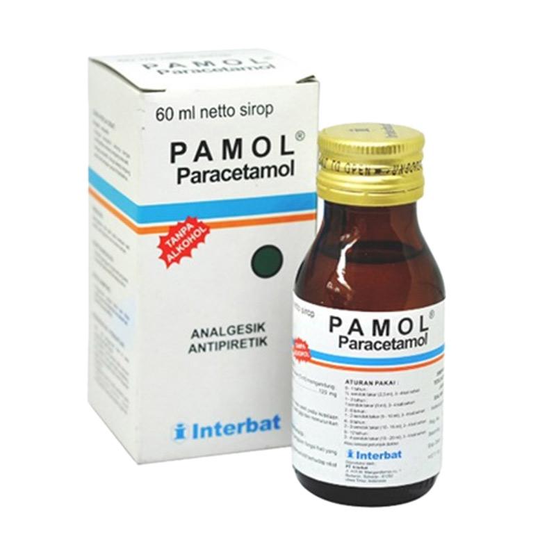 Jual Interbat Pamol Sirup Obat Kesehatan [60 mL] di Seller CV Apotik ...