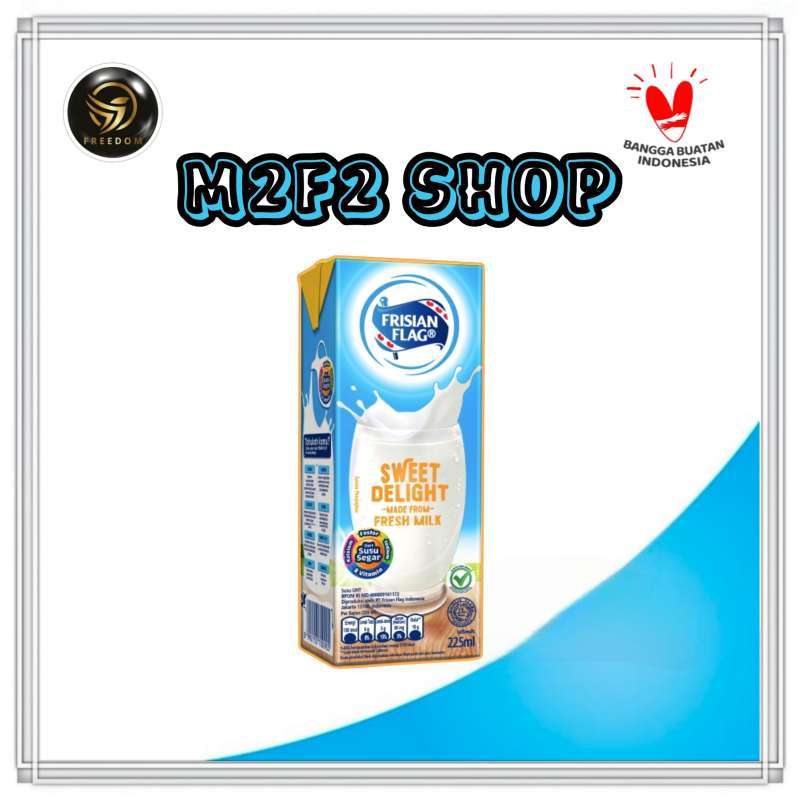 Jual Susu Bendera Frisian Flag Purefarm Sweet Delight Uht - 225 Ml (kemasan Karton) Di Seller ...