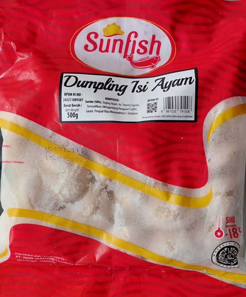 Jual Dumpling Chicken Sunfish Termurah - Harga Grosir Terupdate Hari ...