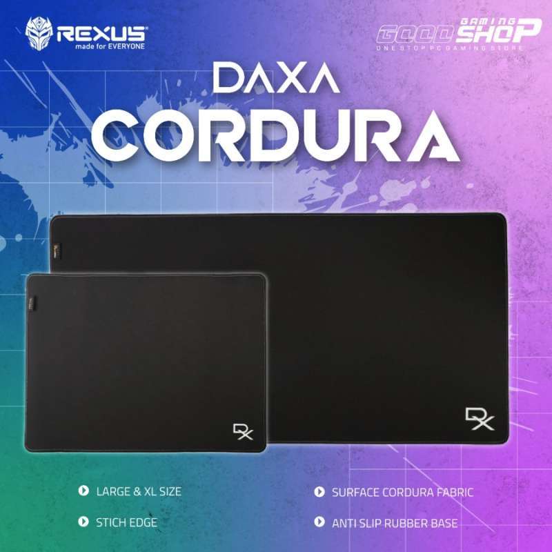 Jual Rexus Daxa Cordura - Gaming Mousepad / Mouse Pad / Mousemat di ...