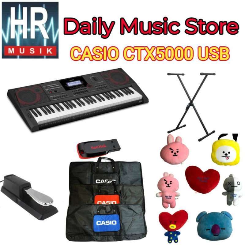 Jual Casio Ctx5000 Keyboard Monster Sound (+bonus) Di Seller Hari Hari ...