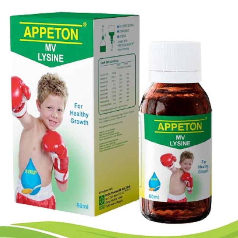 Jual Appeton Lysin Sirup 60 Ml Multivitamin Penambah Nafsu Makan di ...